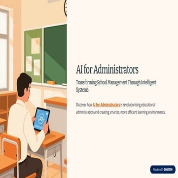 AI-for-Administrators. learning Management System for Schools pdf | PDF