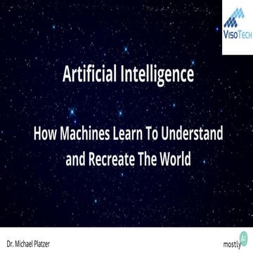 Artificial Intelligence - How Machines Learn | PPT