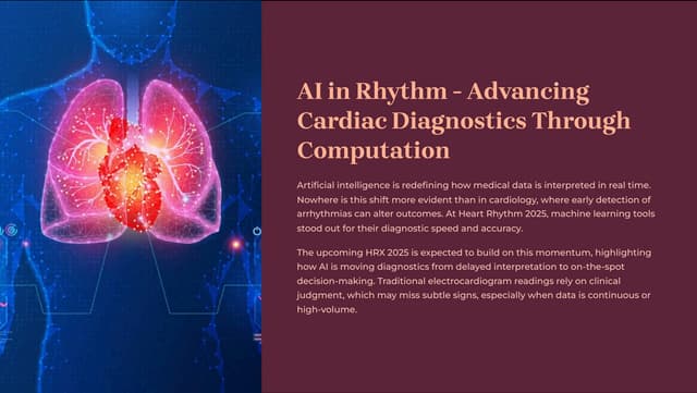 Artifical intelligence in cardiovascular medicine | PPTX