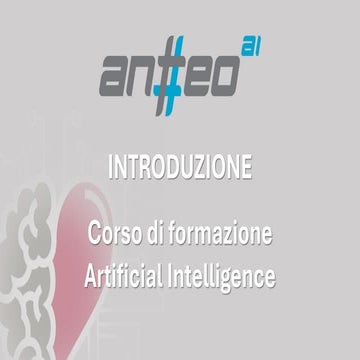 AI - Introduzione al corso di formazione Artificial Intelligence | PDF | Computer Software and ...