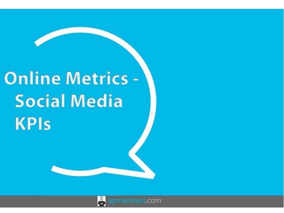 Know your social media KPI's | PPT