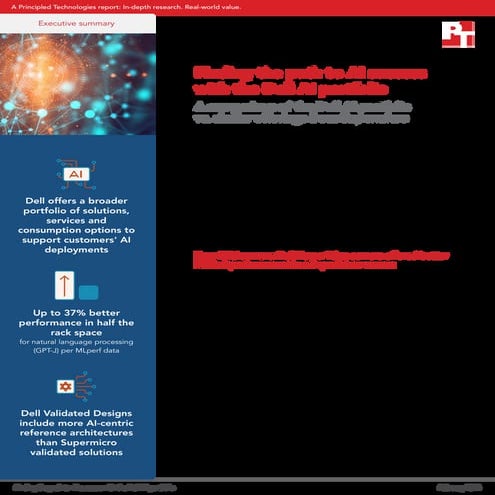 Finding the path to AI success with the Dell AI portfolio - Summary | PDF