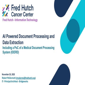 AI Powered Document Processing and Data Extraction | PDF