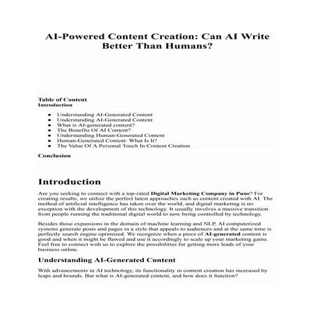 AI-Powered Content Creation_ Can AI Write Better Than Humans.pdf