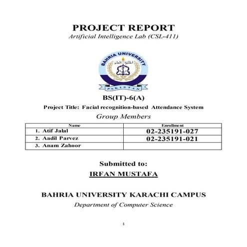 Ai project-report | PDF