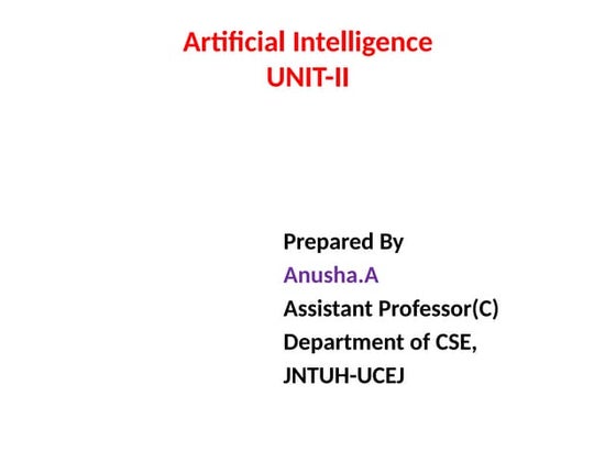 Min Max Artificial Intelligence Algorithm Ppt