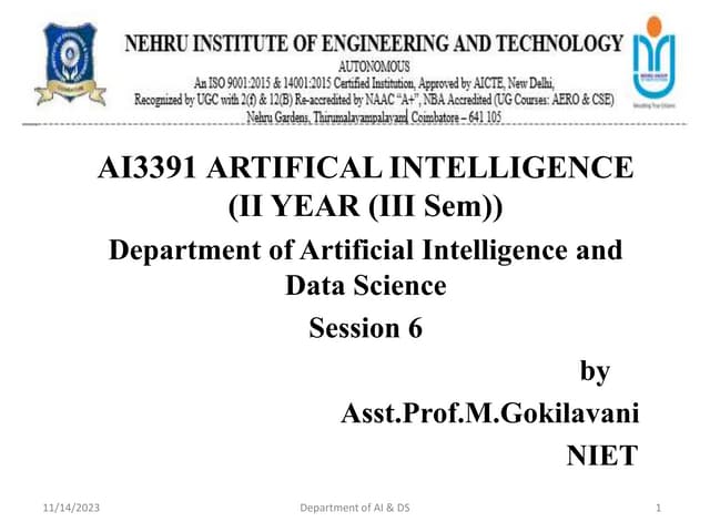 AI_Session 7 Greedy Best first search algorithm.pptx