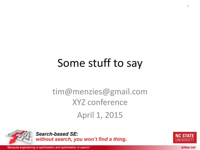 Quality Attributes Workshop | PPT