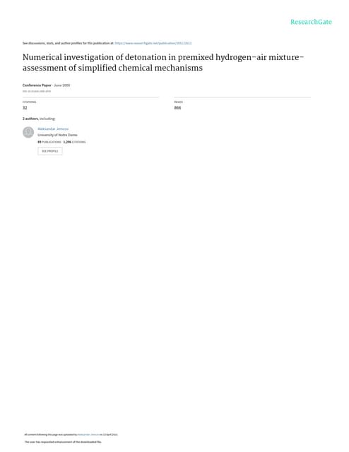 tses_article147 mathematical modeling combustion | PDF