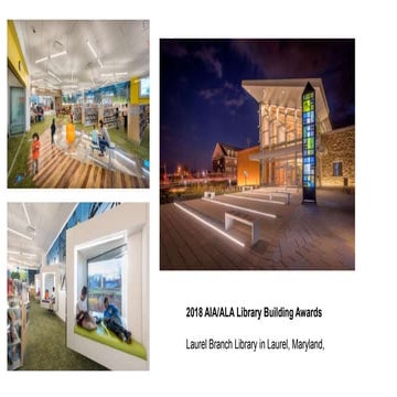 AIL/ALA award winning public libraries 2018 | PPTX