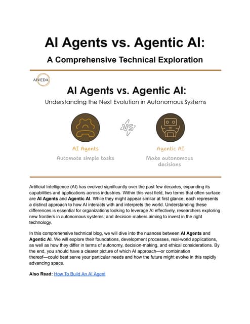 Agentic AI: The 2025 Next-Gen Automation Guide | PPTX