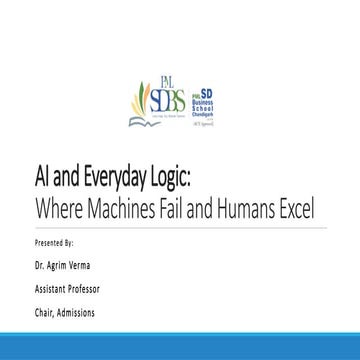 AI and Everyday Logic: Exploring Human Superiority Over Machines | PPTX