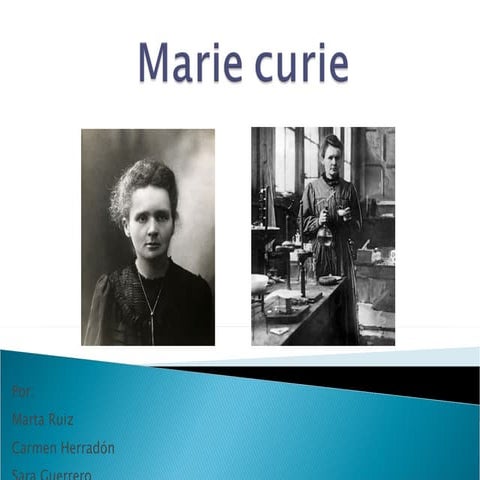 Marie curie | PPT