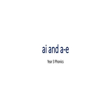 ai and a_e | PPT