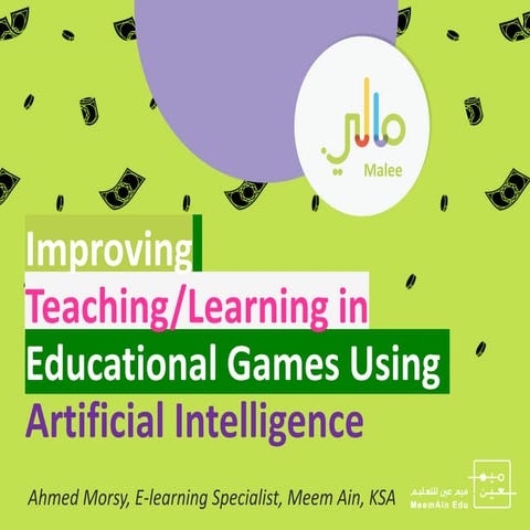 Improving Teaching and Learning Activities in Educational Games using ...