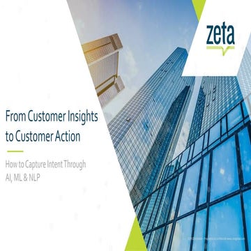 From Customer Insights to Customer Action: How to Capture Intent ...