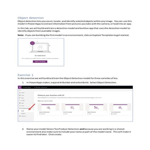 Ai Builder Object Detection Docx