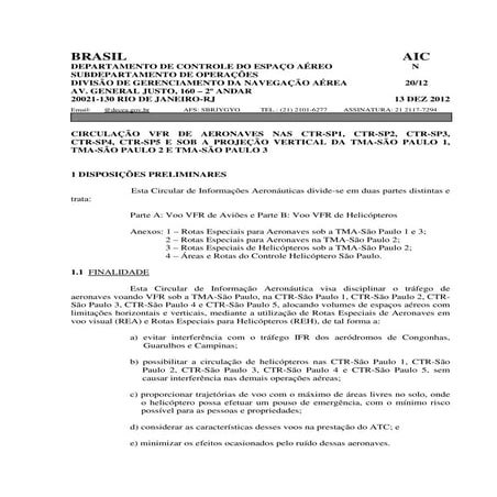 AIC Nº 20/2012 | PDF