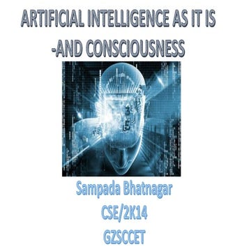 AI CONSCIOUSNESS | PPTX