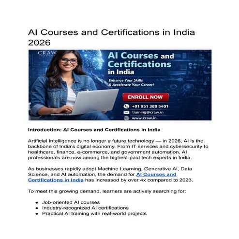 AI Courses and Certifications in India 2026.pdf