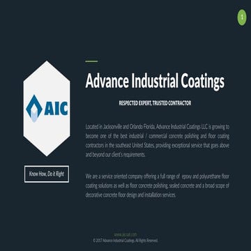 AIC Company Profile and Featured Projects | PPT