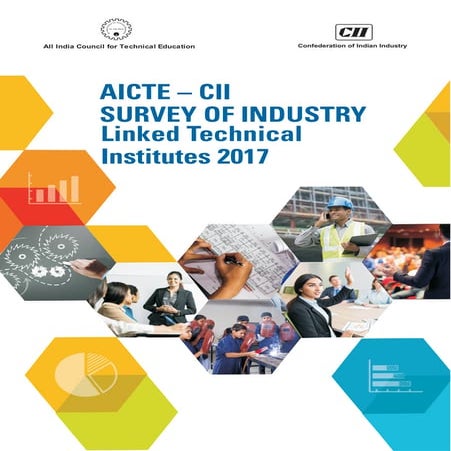 AICTE – CII Survey of Industry - Linked Technical Institutes 2017 | PDF