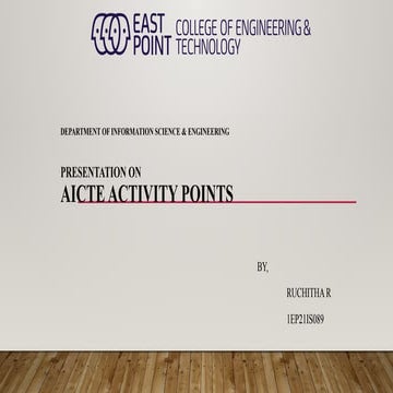 AICTE ACTIVITY majorPOINTS ruchi pptx.pptx