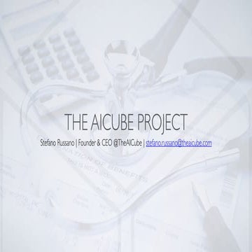 Aicube persona al centro del progresso | PPT