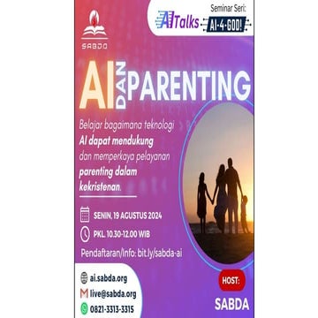 SABDA Ministry Learning Center - AI dan Parenting | PDF