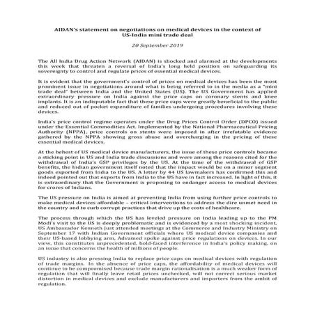 Aidan statement devices sept2019(1) | PDF