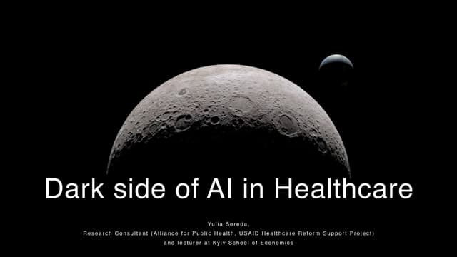 Dark Side of AI in Healthcare | PPT | Free Download Dark Side of AI in Healthcare | PPT | Free Download