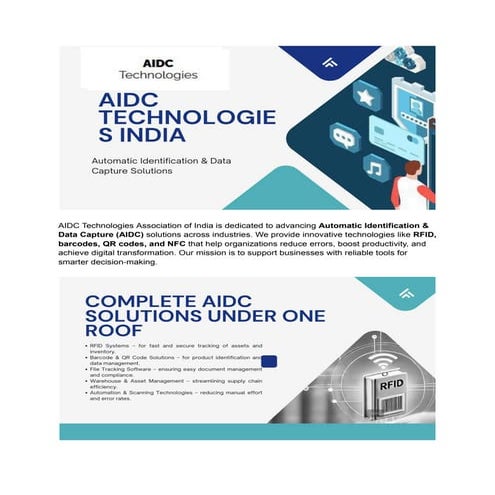 Warehouse Management System (WMS) Solutions | AIDC India | PDF