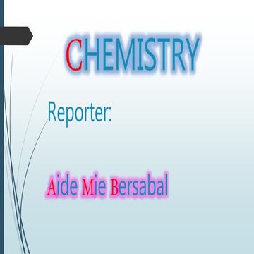 Chemistry | PPT