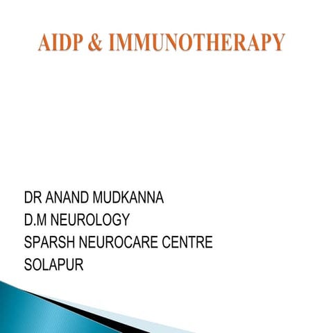 Aidp & immunotherapy | PPT