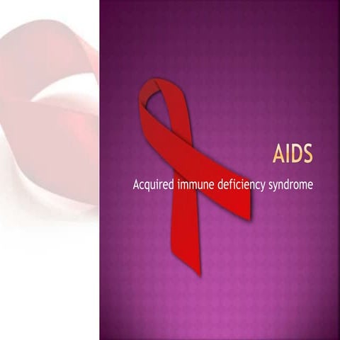 HIV/AIDS Project Biology CBSE 12th grade | PDF