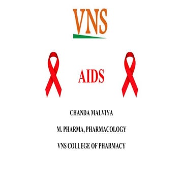 Project Report on AIDS. Class 12 CBSE Science (Biology) project. | PDF