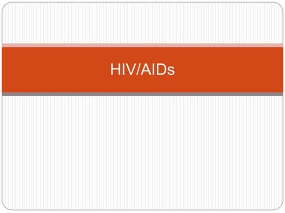 Project Report on AIDS. Class 12 CBSE Science (Biology) project. | PDF