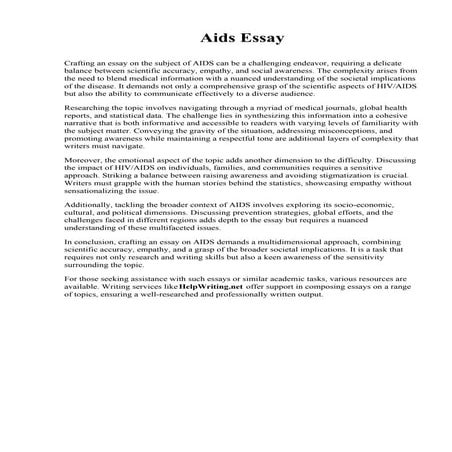 Aids Essay.pdf