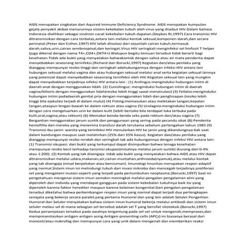 Infeksi opertunistik | PPTX
