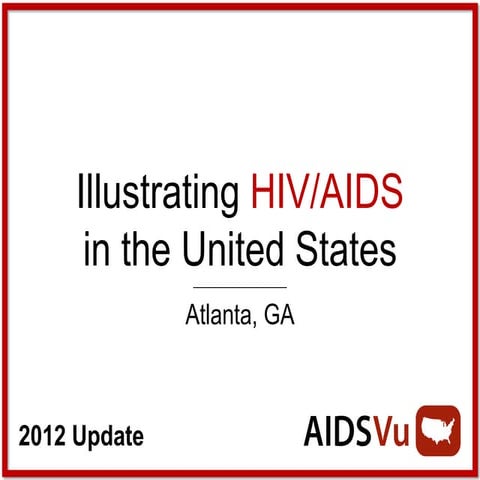 Illustrating HIV/AIDS in Atlanta | PDF
