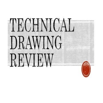 First year Technical Drawing Review.pptx