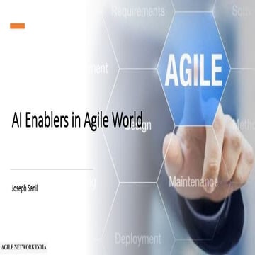 ANIn Kochi March 2025 | AI Enablers in Agile World by Joseph Sanil | PPT