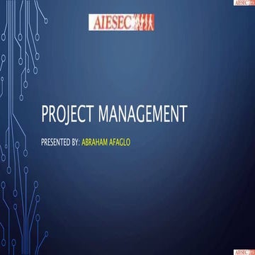Project Status Determination (GYR Method) | PPTX