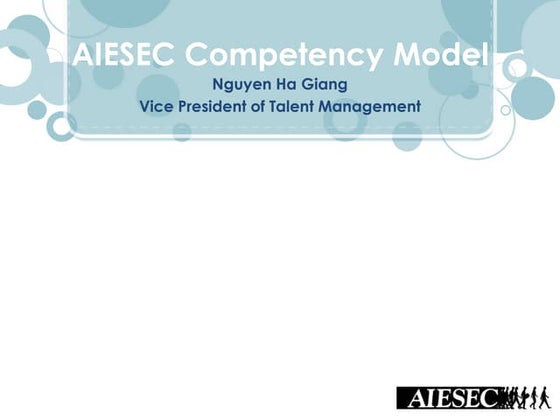 AIESEC: Develop | PPT