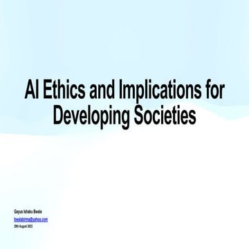 AI Ethics and Implications For Developing Societies.pptx
