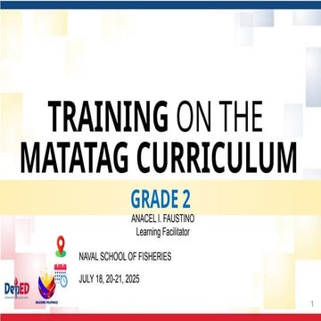 Makabansa” is part of the DepEd Core Values, which are: Maka-Diyos (God ...