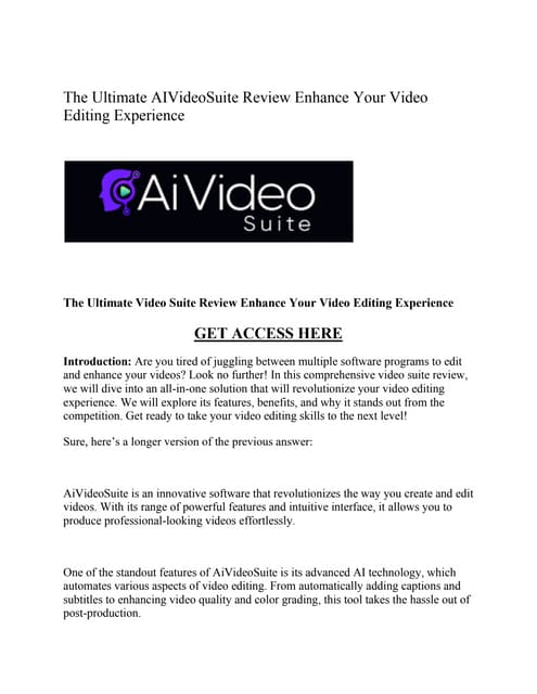 Invideo: The Ultimate Video Editing Tool for Content Creators - A ...