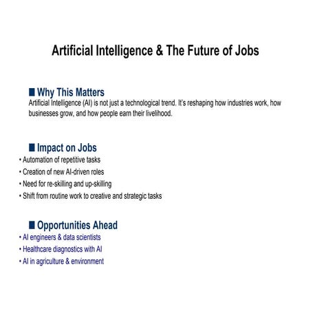 “AI & Jobs: Preparing for the Future Now” | PDF