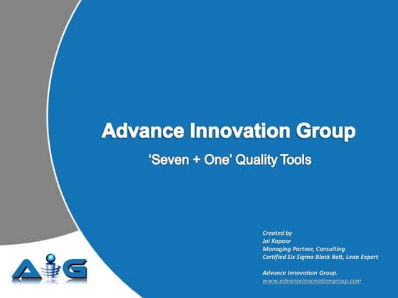 Statistical Process Control (SPC) Tools - 7 Basic Tools | PPT