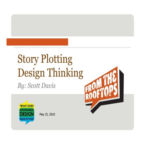 Story Plotting Design Thinking | PDF